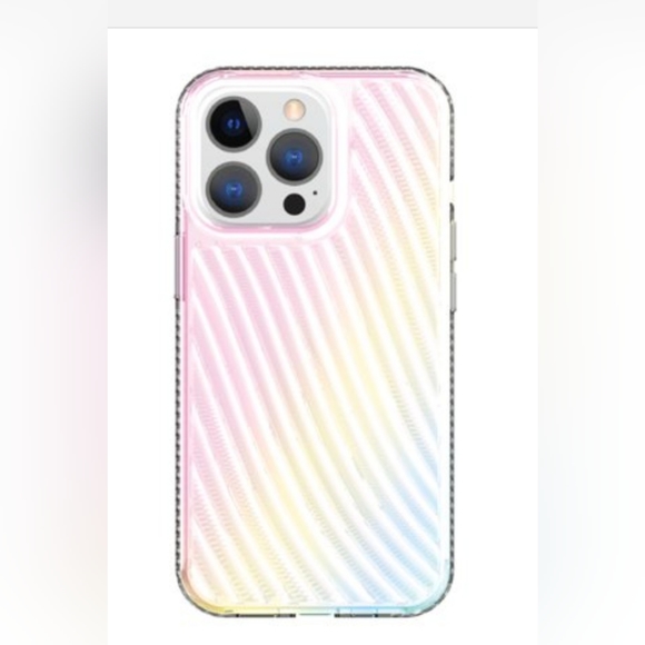 Onn | Cell Phones & Accessories | Onn Iridescent Ridges Phone Case For ...